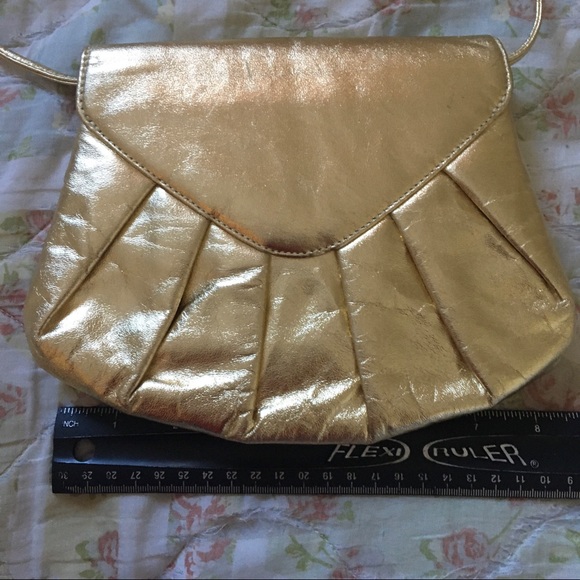 Givenchy | Bags | Ultra Rare Givenchy Gold Leather Bag Wow | Poshmark